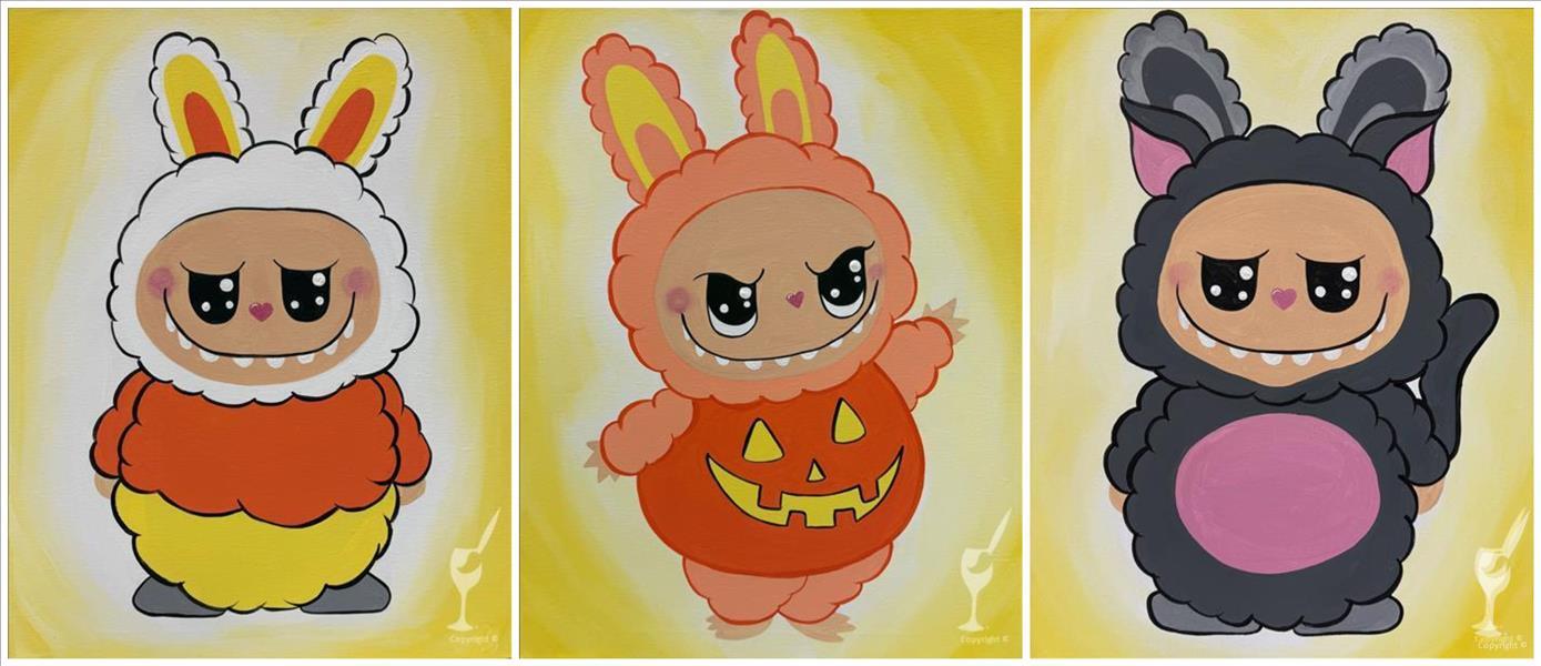 Little Spooky Monsters - Choose your Monster - Saturday, October 25, 2025 - Painting with a ...