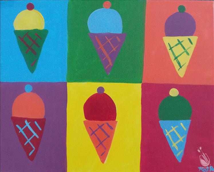 Easy Pop Art Painting Ideas
